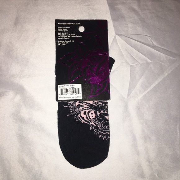 Ed Hardy | Underwear & Socks | New Tiger Tattoo Ed Hardy Logo Socks ...